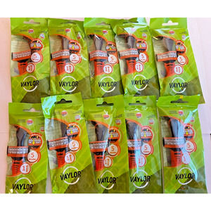Vaylor | Grooming | Vaylor 5 Blade Mens Shaving Razors Pack Compare To ...